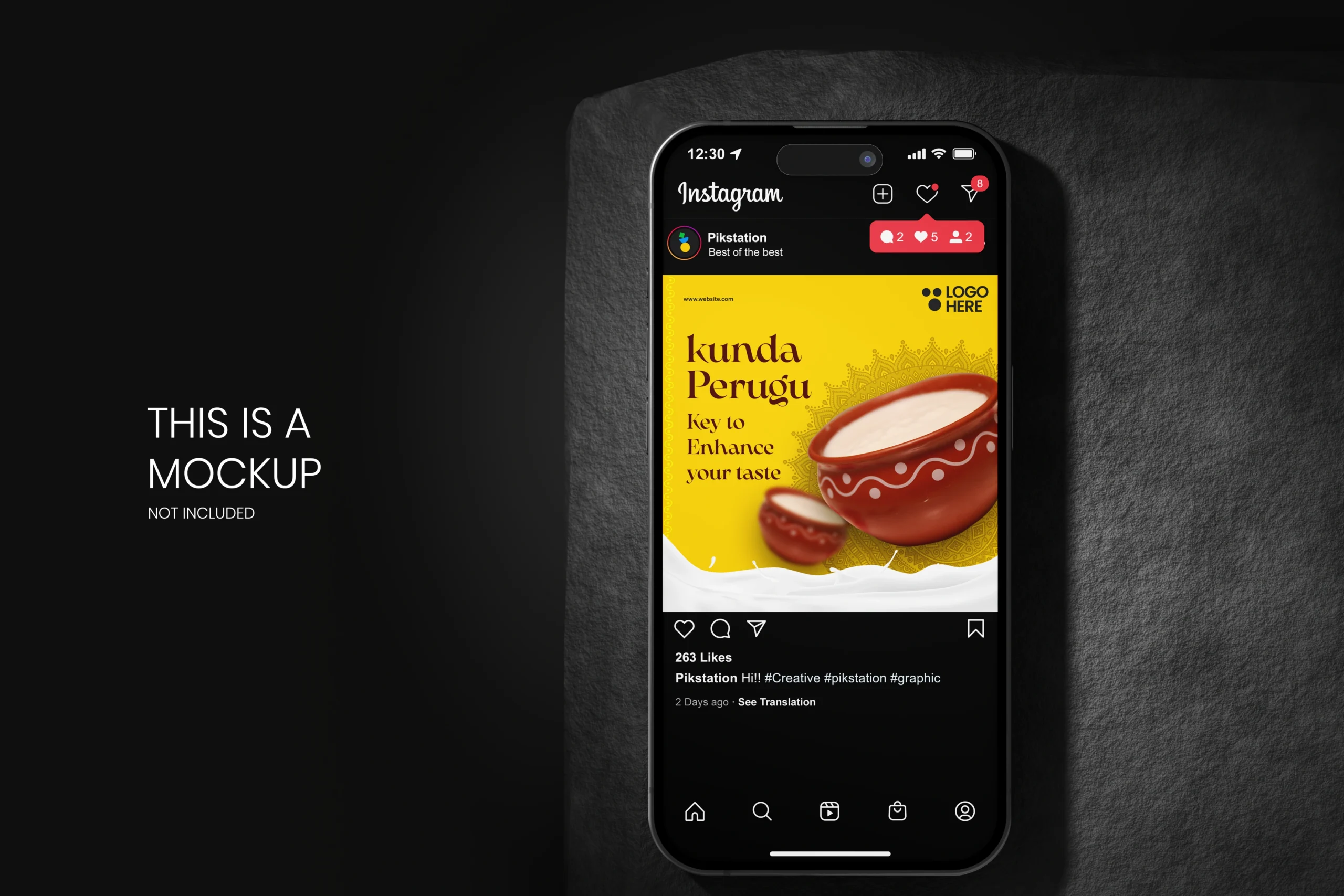 Milk Product Poster – Traditional Clay Pot Curd & Yogurt Advertisement ...