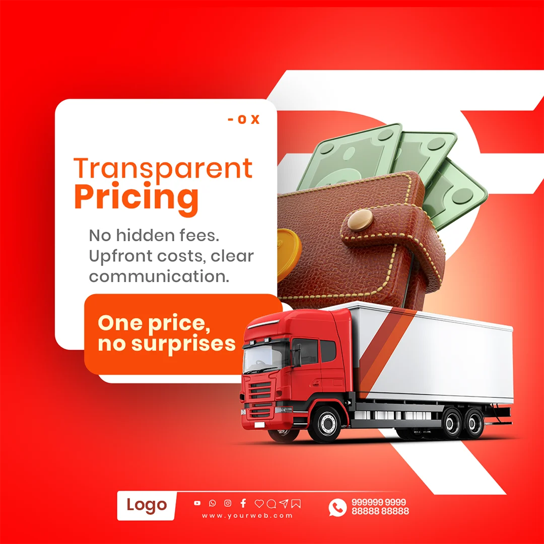 Transparent Pricing – No Hidden Fees, No Surprises Themed Social Media ...