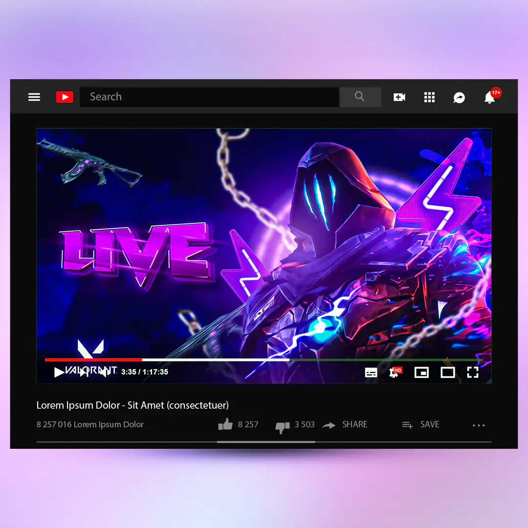 LIVE NOW! INSANE VALORANT RANKED GRIND! Youtube gaming Thumbnail With ...