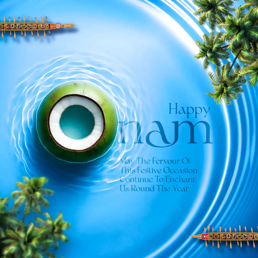 Editable Happy Onam PSD Template – Premium Festival Design Featuring ...